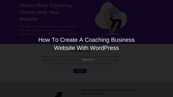 How to Build a Coaching Website on WordPress Step by Step